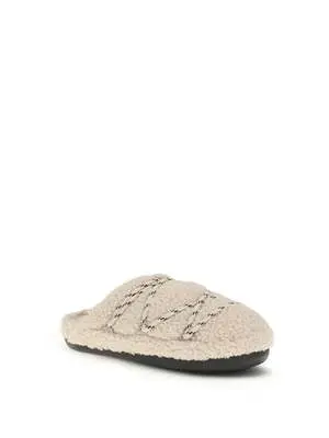 Moon Boot Teddy Slipper - Cream