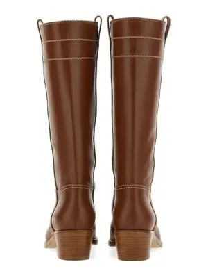 FAY Leather Boot