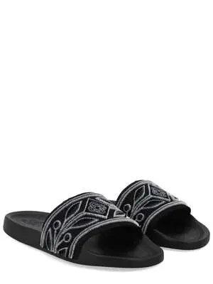 Casablanca Logo Slides - Black