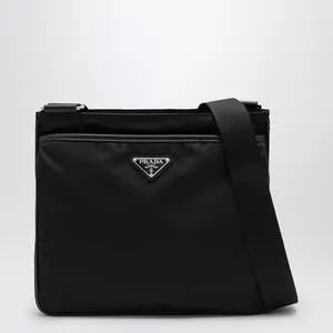 Prada Re-nylon Messenger Bag - Black