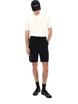 Balmain Wool Tailored Shorts