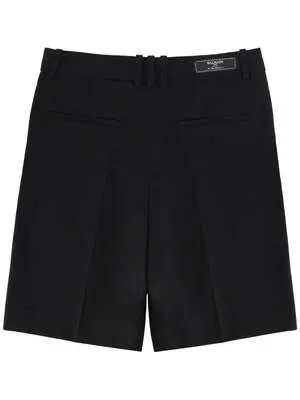 Balmain Wool Tailored Shorts