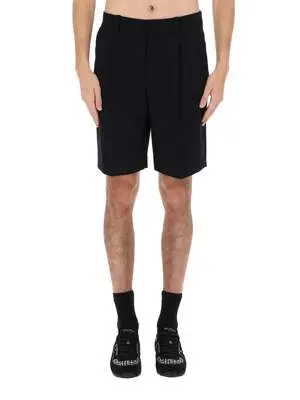 Balmain Wool Tailored Shorts