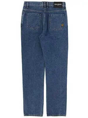 Balmain Straight Denim Jeans