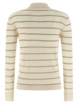 Max Mara Mxpgitano' Polo Shirt - Cream
