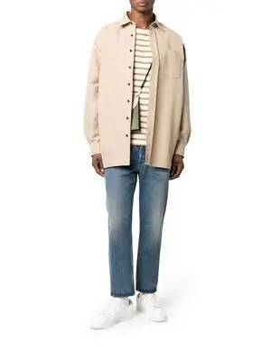 GOLDEN GOOSE Straight Low Waist Jeans - Blue