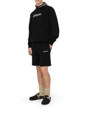 Burberry Cotton Shorts With Logo