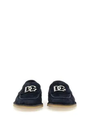 Dolce & Gabbana Suede Loafer - Blue