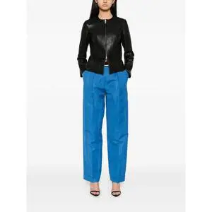 Versace Straight Trousers - Blue
