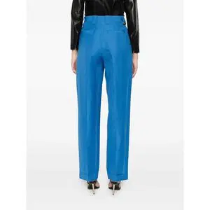 Versace Straight Trousers - Blue