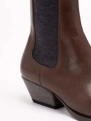 Brunello Cucinelli Ankle Boots With Heels