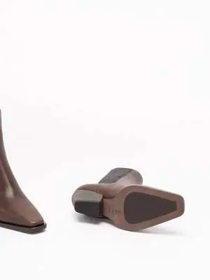 Brunello Cucinelli Calf Leather Ankle Boots - Multicolor