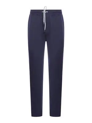 Brunello Cucinelli Jersey Jogging Pants - Blue