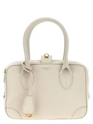 GOLDEN GOOSE Vita Leather Handbag - White