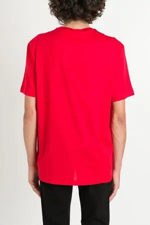 Versace Embroidered Logo Tee