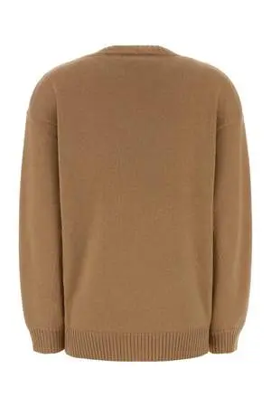 Max Mara Camel Wool Blend Fido Sweater