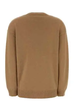 Max Mara Wool Blend Fido Sweater - Brown