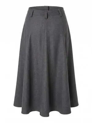 Brunello Cucinelli Wool Skirt - Multicolor
