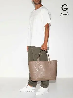 Gucci Jumbo Leather Handbag - Multicolor