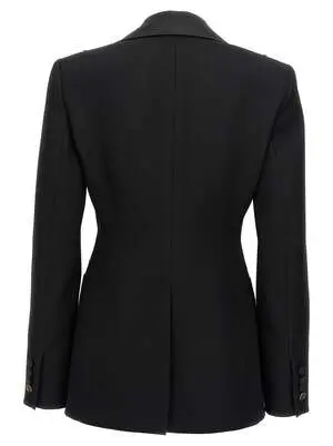 Max Mara Boemia Virgin Wool Blazer - Black