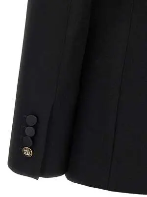 Max Mara Boemia Virgin Wool Blazer - Black
