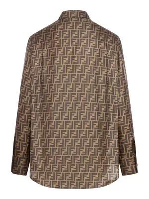 Fendi Ff Silk Shirt