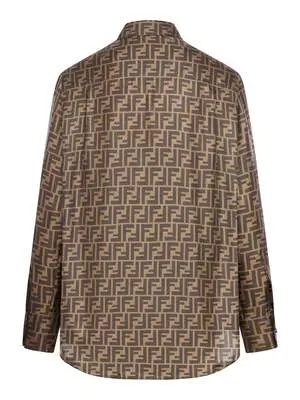 Fendi Ff Silk Shirt