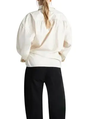 LEMAIRE Twisted Cotton Shirt - Multicolor