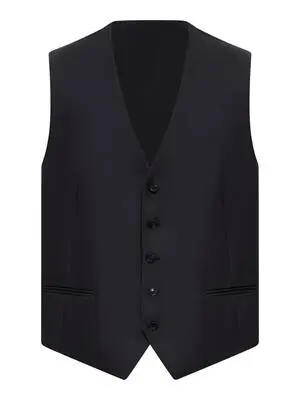 Tagliatore Bruce Tailored Wool Suit - Black