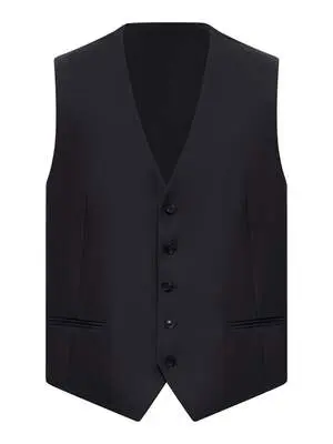 Tagliatore Bruce Tailored Wool Suit - Black