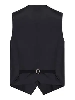 Tagliatore Bruce Tailored Wool Suit - Black