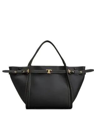 TOD'S T Timeless Small Leather Tote Bag - Multicolor