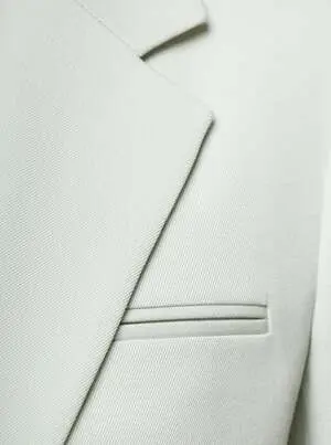 LANVIN Wool Single-breasted Blazer - Multicolor