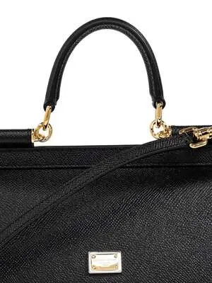 Dolce & Gabbana Sicily Medium Leather Handbag