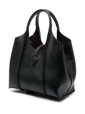 TOD'S T Timeless Mini Leather Tote