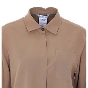 Max Mara Siamese Silk Canvas Shirt
