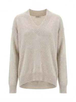 Brunello Cucinelli V Neck Sweater