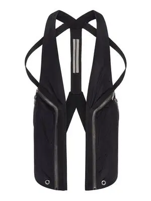 Rick Owens Bauhaus Temple Vest - Black