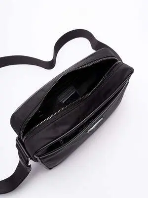 Prada Re-nylon And Saffiano Leather Shoulder Bag