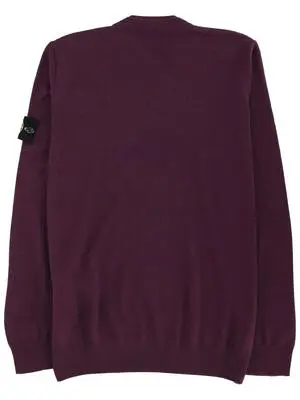 Stone Island Jersey With Logo Patch