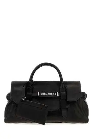Dsquared2 Leather Handbag - Black