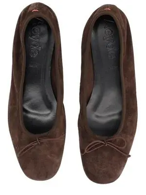 AeydĒ Ballerina Tiby Flats - Brown