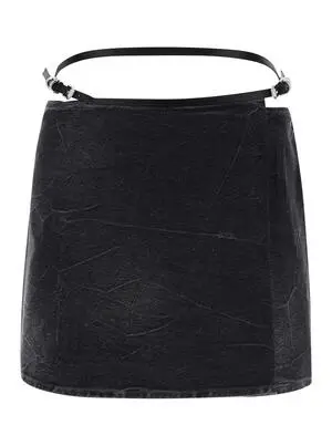 Givenchy Voyou Denim Skirt - Multicolor