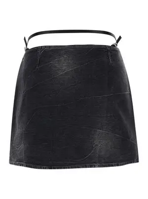 Givenchy Voyou Denim Skirt
