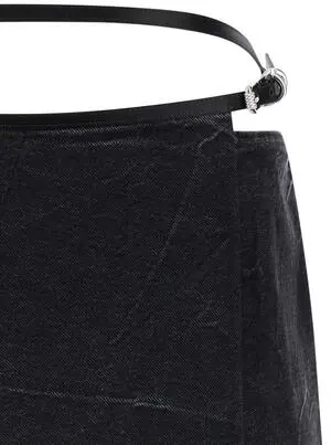 Givenchy Voyou Denim Skirt