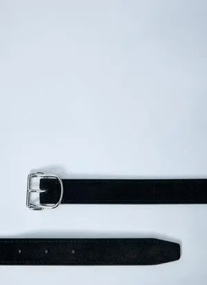 TOTEME Swirl Suede Belt