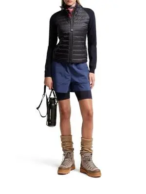 Moncler Padded Cardigan With Zip