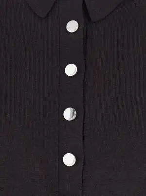 Sportmax Wool Cropped Cardigan - Multicolor