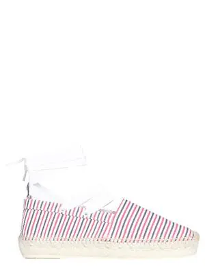 Thom Browne Seersucker Cotton Espadrilles - Multicolor