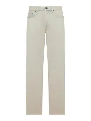 GOLDEN GOOSE Light Denim Straight Leg Jeans - Multicolor